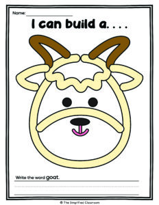 Farm Animal Play Dough Mats for Fine Motor FUN - The Simplified Classroom