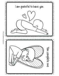 Valentines Day Kids Yoga Pose Cards - The Simplified Classroom
