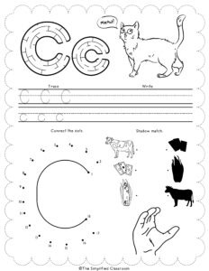 Kindergarten Letters A to Z Activity Book for Letter Sounds - The ...