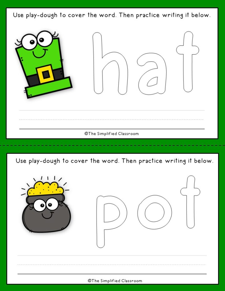 St Patricks Day Reading Activities and Centers – The Simplified Classroom