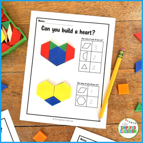 Printable Tangrams Activities Pattern Block Shapes Templates Puzzles ...