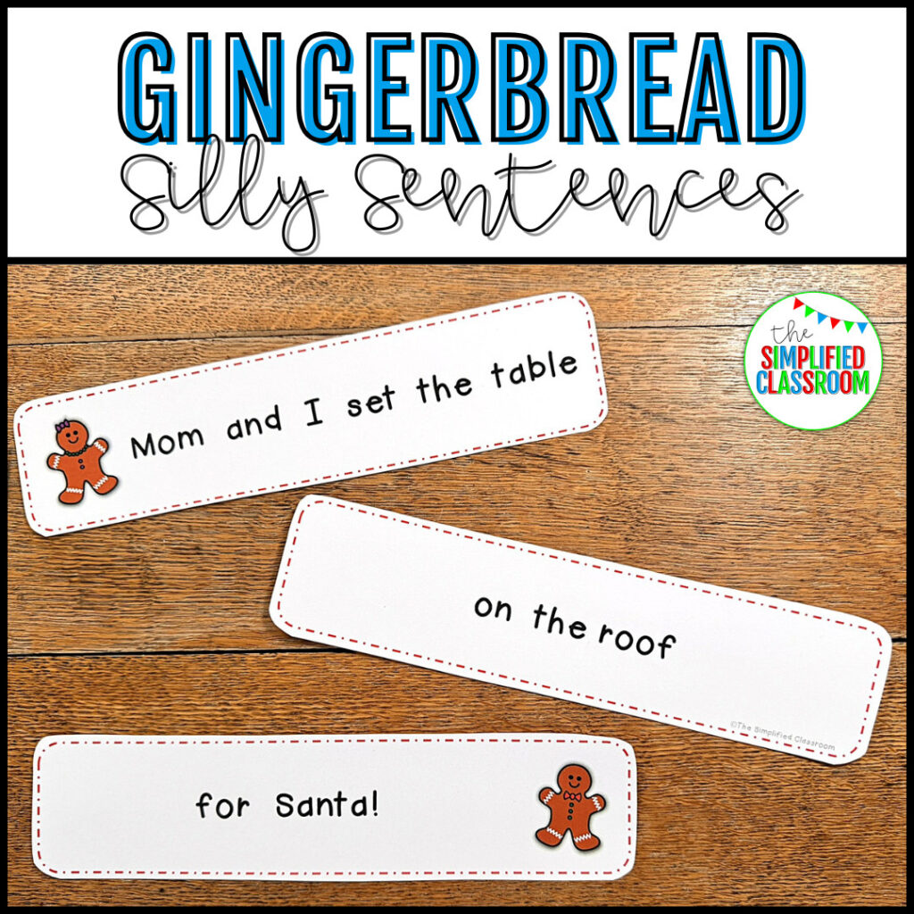 Christmas Silly Sentences Worksheets Fun Grammar & Holiday Writing ...