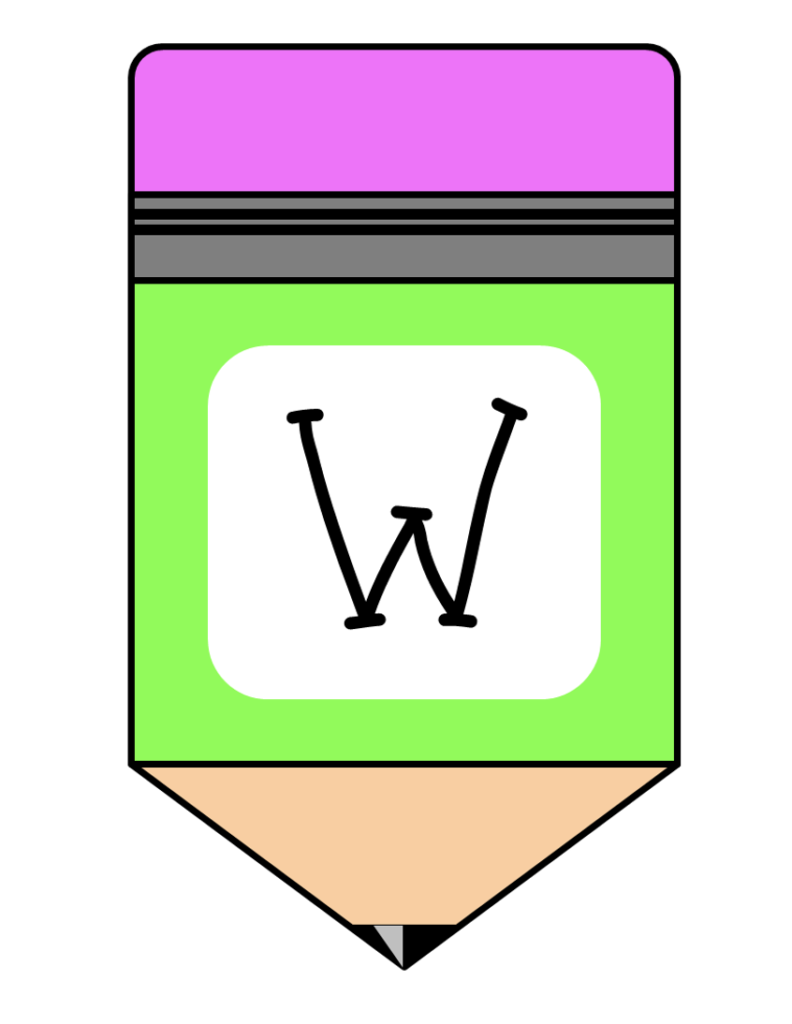 FREE EDITABLE Chunky Pencil Banner Printable Decor - The Simplified ...