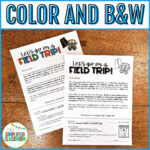 Field Trip Permission Slip Editable Zoo Pumpkin Patch Field Trip Letter ...