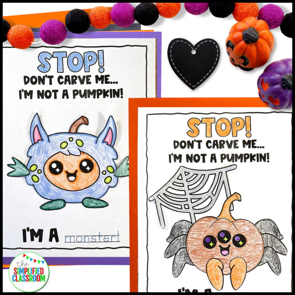 Disguise a Pumpkin Halloween Craft Cut & Paste Activity - The ...