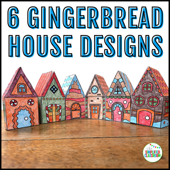 Gingerbread House Color by Number Worksheets Fun Christmas Math ...