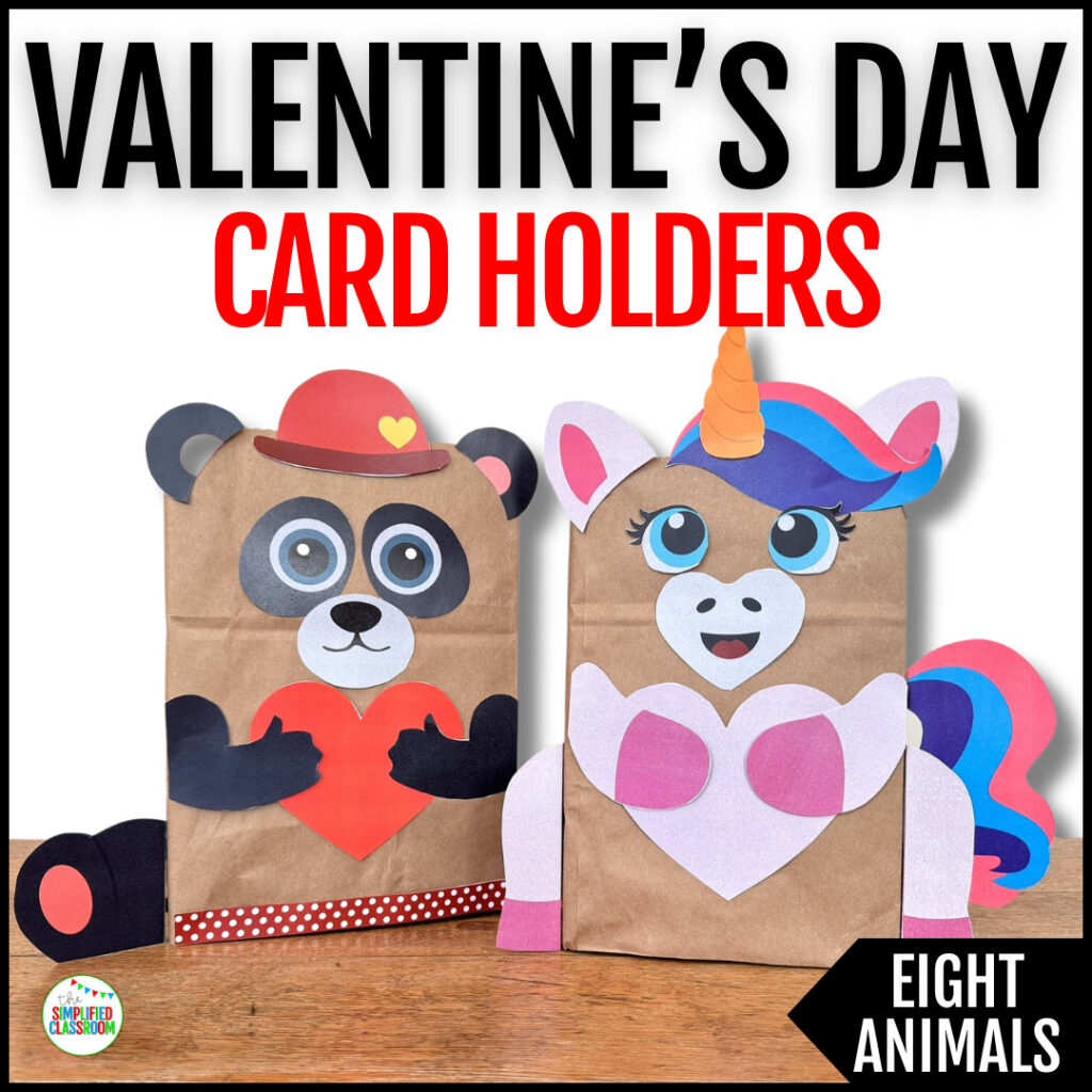 Valentine Card Holder Mailbox Easy Classroom Valentine Craft - The ...