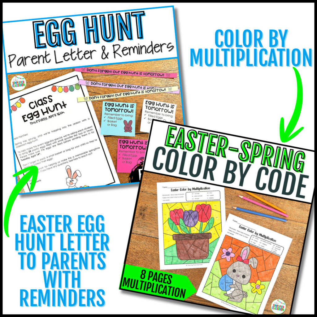 Easter Activity Bundle – The Great Eggscape Craft, Easter Bunny Crown ...